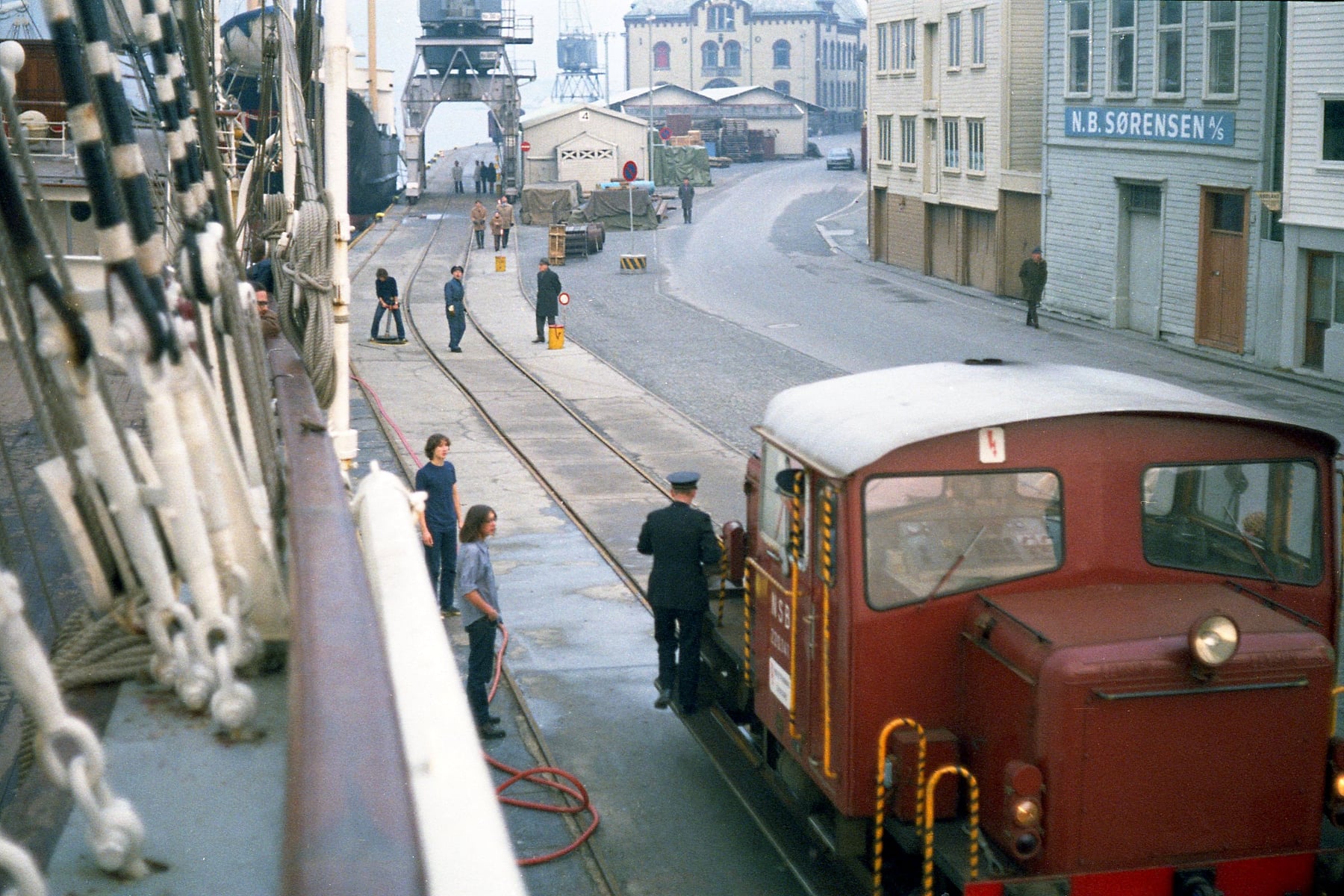 Stavanger, Norway – Statsraad Lehmkuhl Oceanics 1972-73
